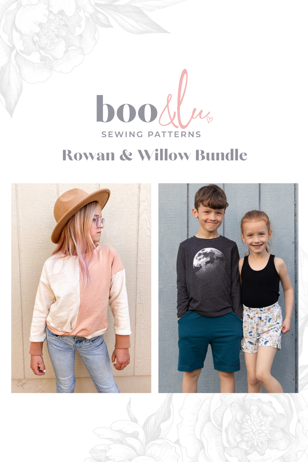 Rowan and Willow Digital Sewing Pattern Bundle