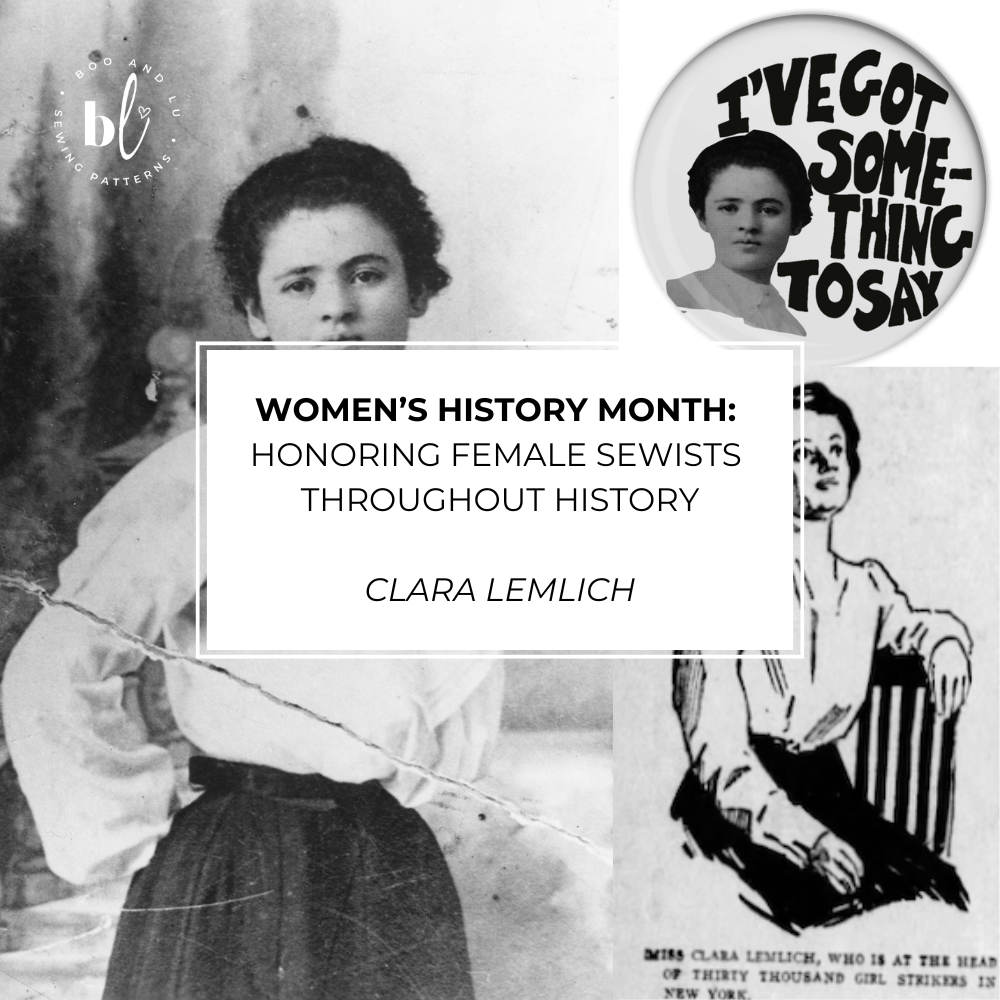 Women's History Month: Clara Lemlich - Boo and Lu